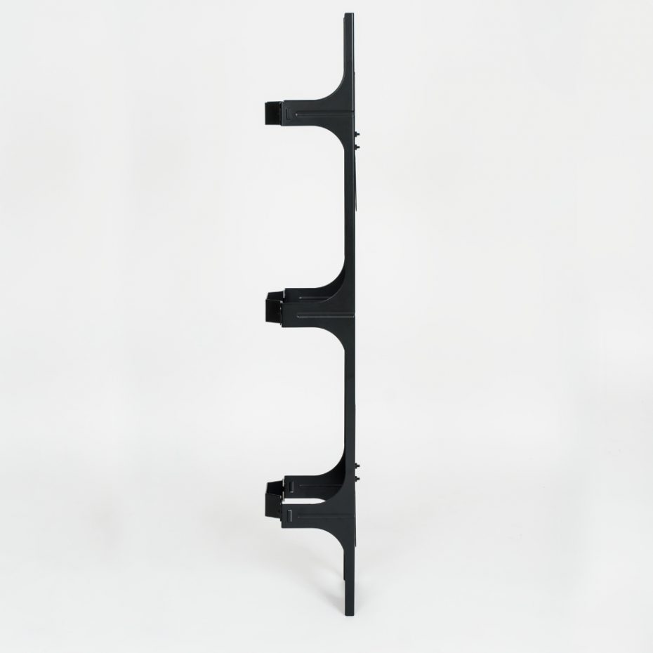 Vertical Metal Channels for 7' Rack, 6"W x 6"D x 40"H, One Set (Two 40 ...