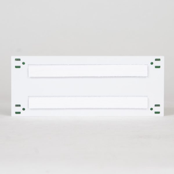 8-Port CAT 6 Data Module with Hook-and-Loop Adhesive Mounting Strips - ICC