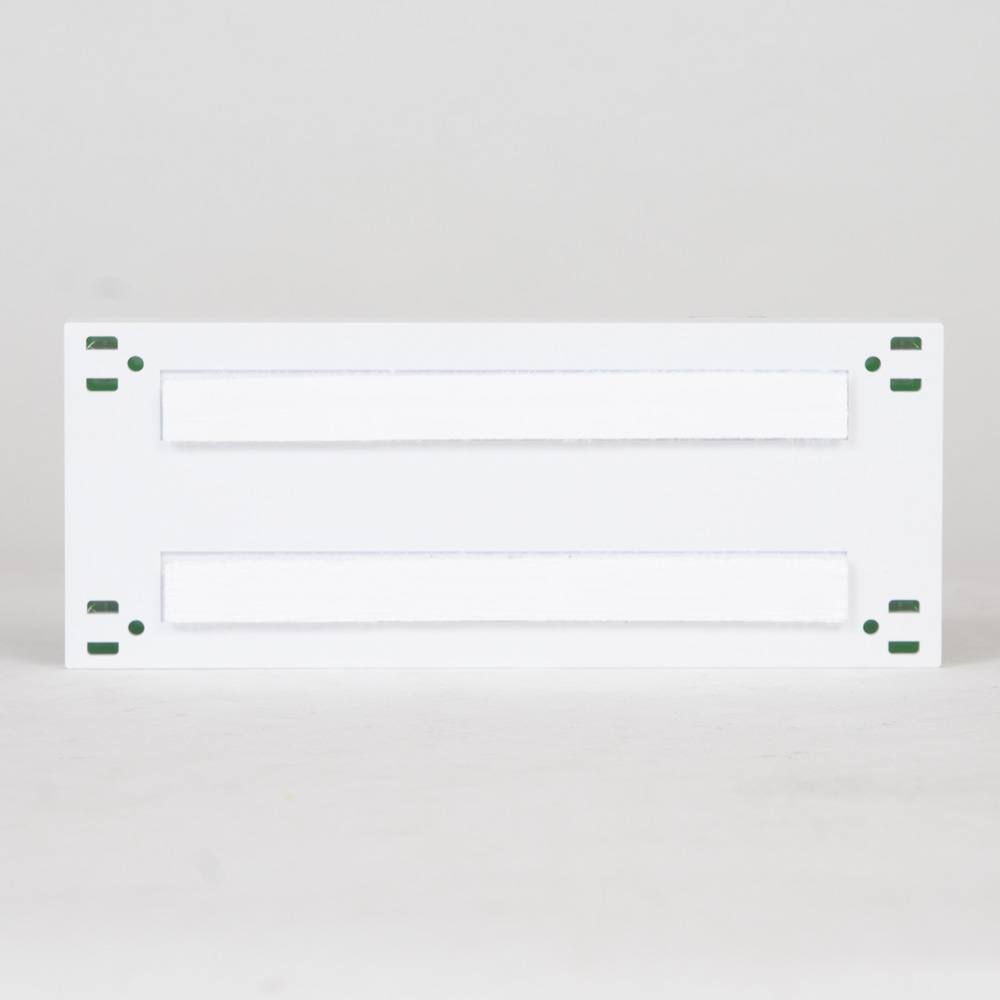 8-Port CAT 6 Data Module with Hook-and-Loop Adhesive Mounting Strips - ICC