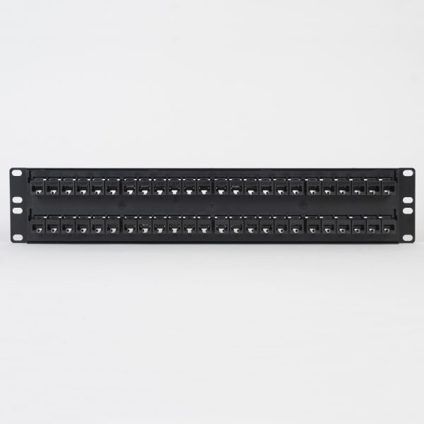 CAT6A Feed-Through Patch Panel for 48 Ports in 2 RMS - ICC