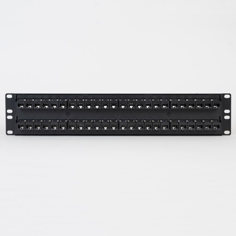 CAT6A Feed-Through Patch Panel for 48 Ports in 2 RMS - ICC
