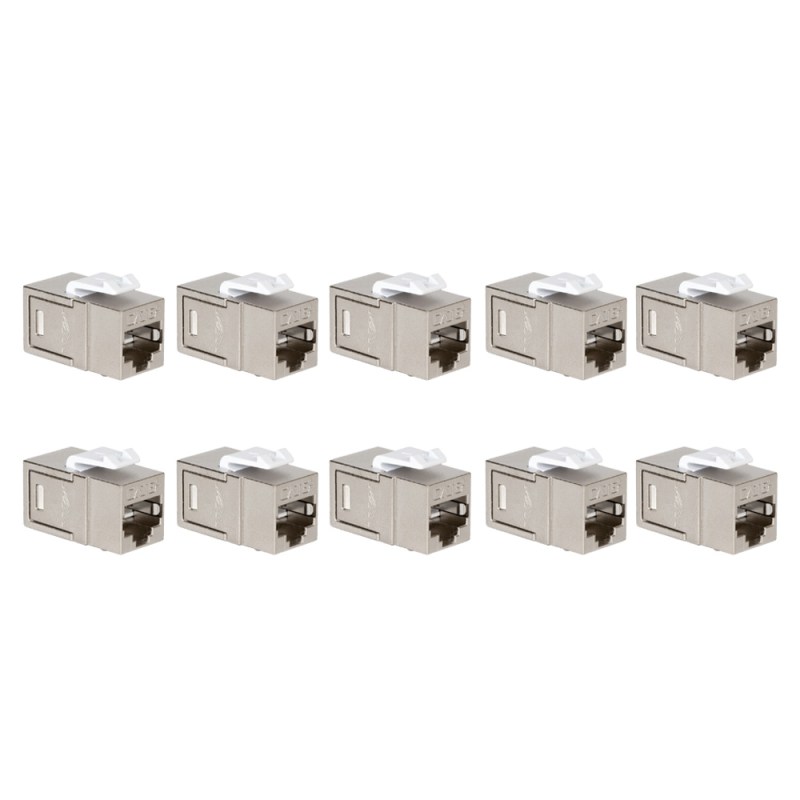 CAT 6A RJ45 Keystone Coupler in FTP for HD Style - ICC
