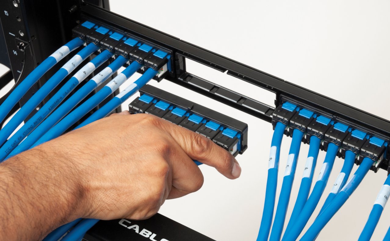 Pre-Terminated Ethernet Patch Panel Cabling System - ICC